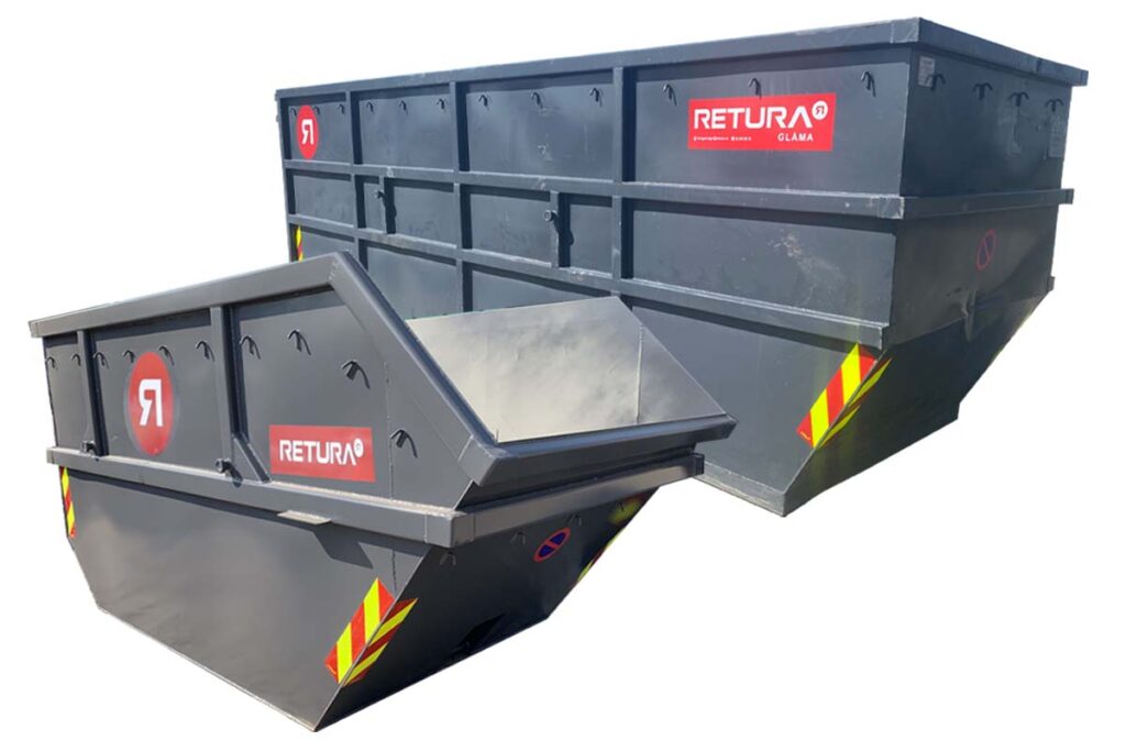 Avfallscontainer til privatkunder - Retura Glåma